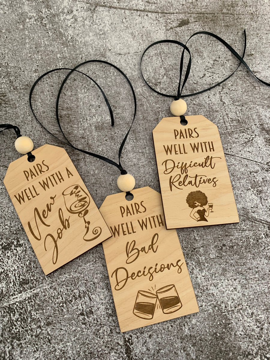 Wine + Whiskey Tags – Valley Laser Worx